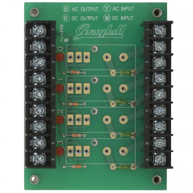Grayhill Inc. - 70RCK4R - Relays, I/O Relay Module Racks