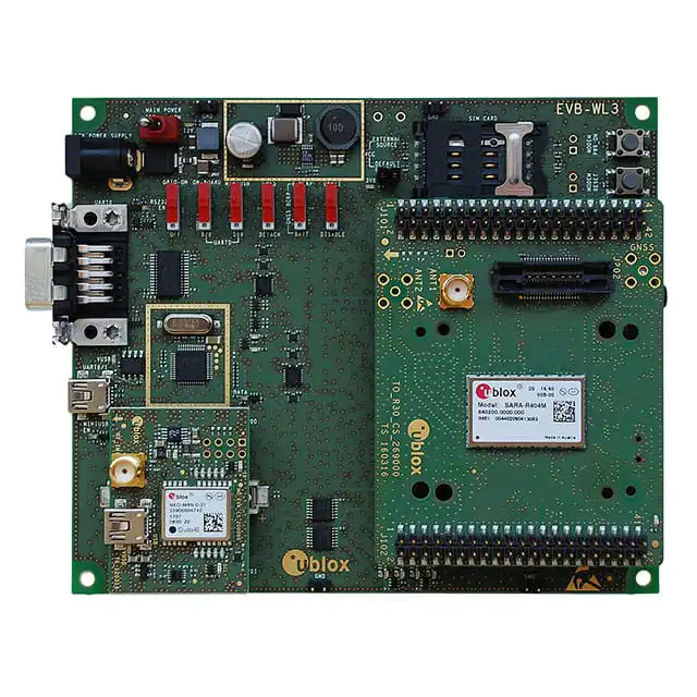 u-blox - EVK-R410M-02B - Development Boards, Kits, Programmers, RF ...
