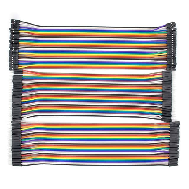 CANADUINO® - 120 DuPont Breadboard Wires - Cable Assemblies, Jumper Wires, Pre-Crimped Leads