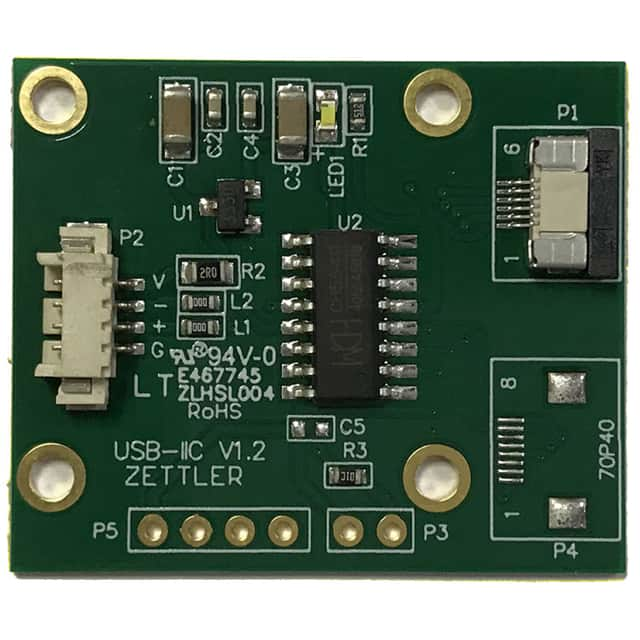 AZ Displays - ZEDH0700D38 - Optoelectronics, Display, Monitor - LCD ...
