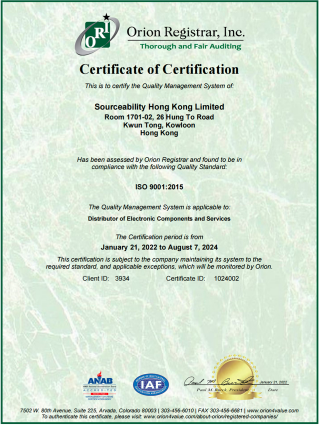 Quarktwin Electronic - Authorized Electronic Components Distributor